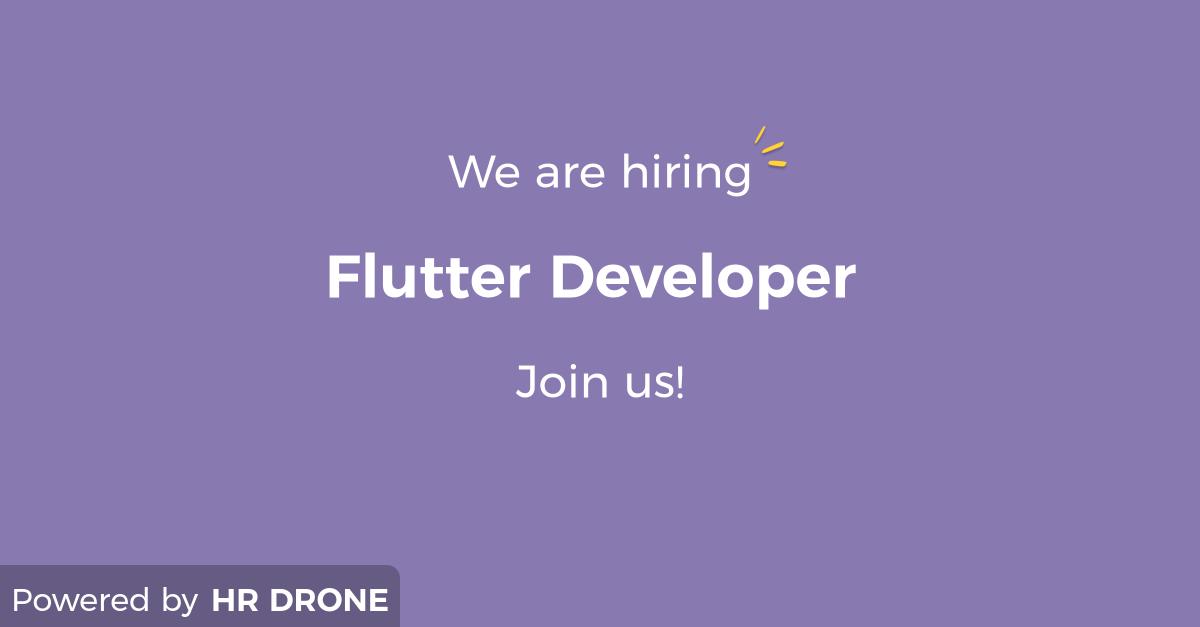 Flutter Developer - M-One | HR Drone